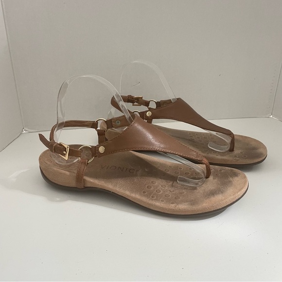Vionic | Shoes | Vionic Sandals Kirra Leatherthong Slingback ...